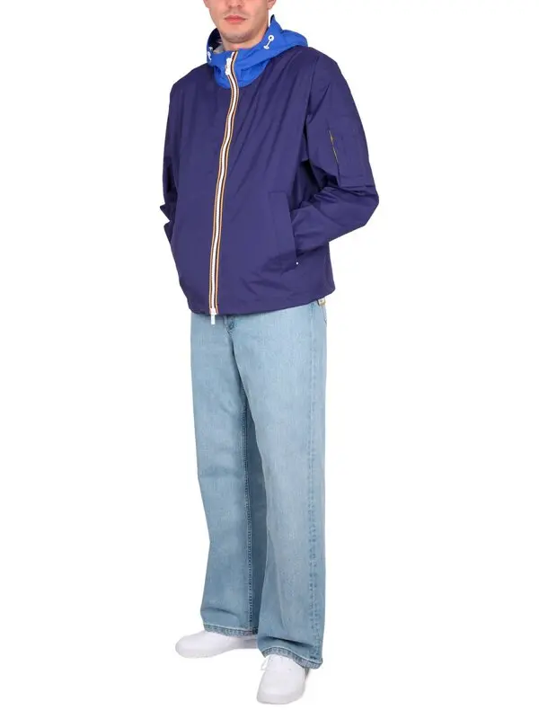 K-WAY Claudey Jacket - Blue