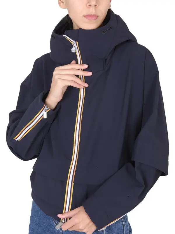 K-WAY Windbreaker With Logo
