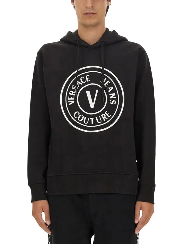 Versace Regular Fit Sweatshirt With Logo