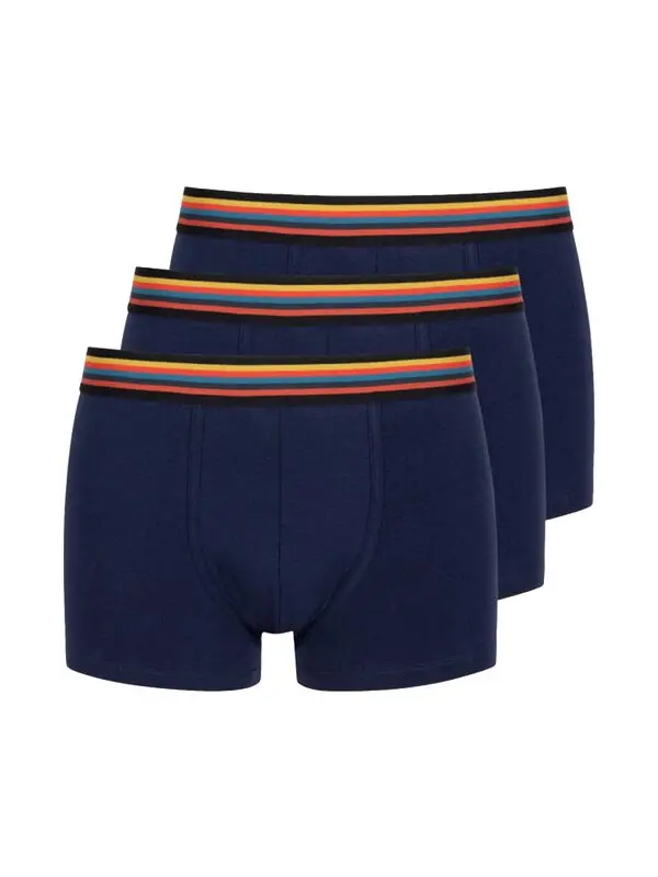 Paul Smith Pack With Three Boxer Shorts - Blue