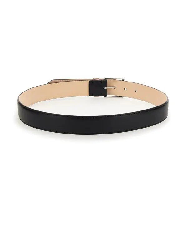 Paul Smith Leather Belt - Black