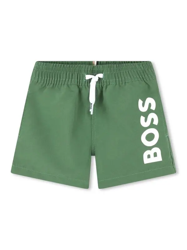 BOSS Surfer Swim Trunks - Brown