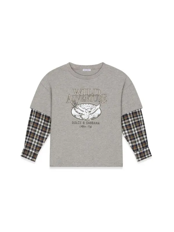 Dolce & Gabbana T-shirt With Prairie Sleeves