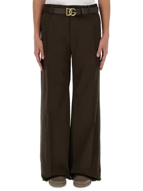Dolce & Gabbana Tailored Trousers - Brown