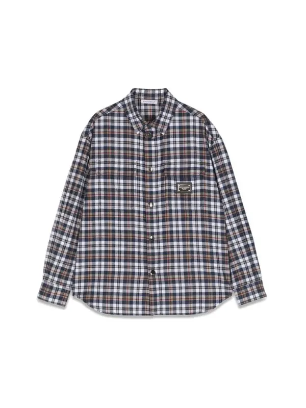 Dolce & Gabbana Plaid Cotton Shirt
