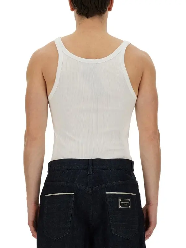 Dolce & Gabbana Ribbed Tank Top