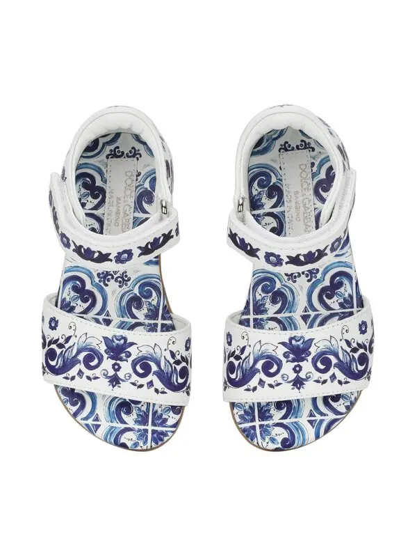 Dolce & Gabbana Azulejos Sandals