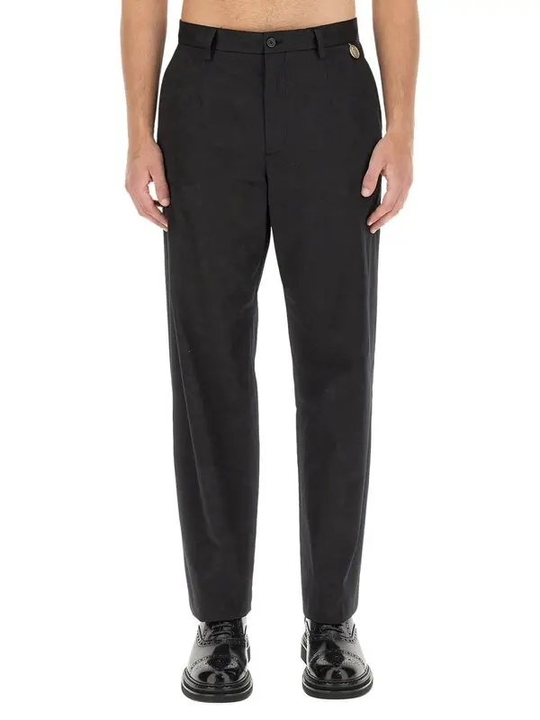 Dolce & Gabbana Regular Fit Gabardine Pants