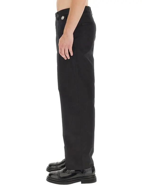 Dolce & Gabbana Regular Fit Gabardine Pants