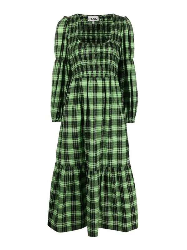 GANNI Maxi Dress - Multicolour