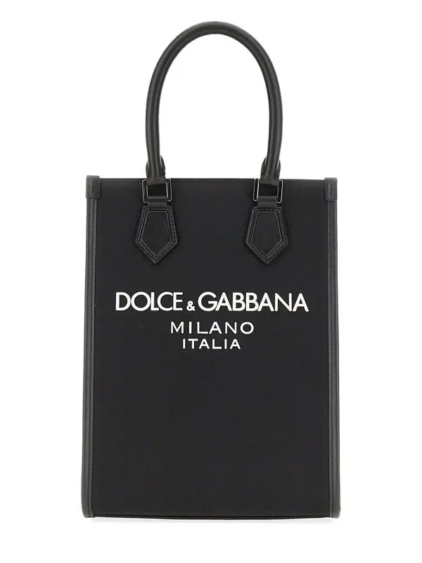 Dolce & Gabbana Small Logo Tote - Black