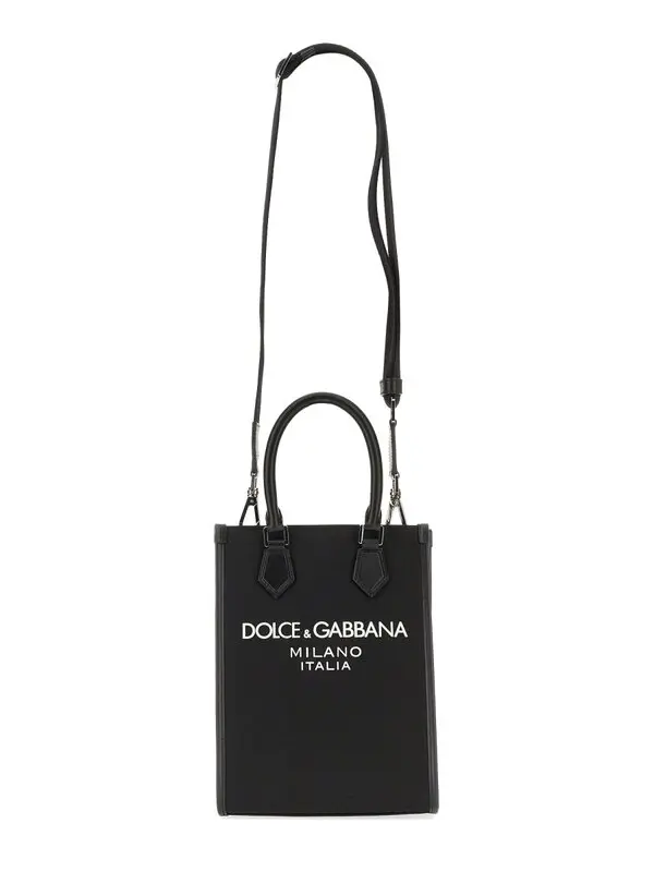 Dolce & Gabbana Small Logo Tote - Black