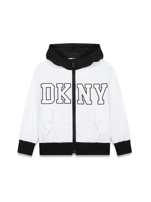 Dkny Hooded Jacket - White