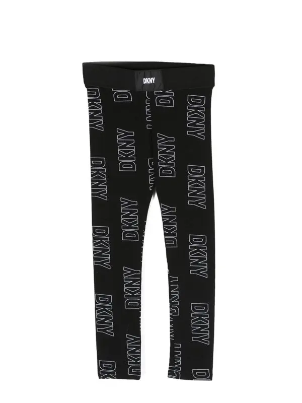 Dkny Allover Logo Leggings