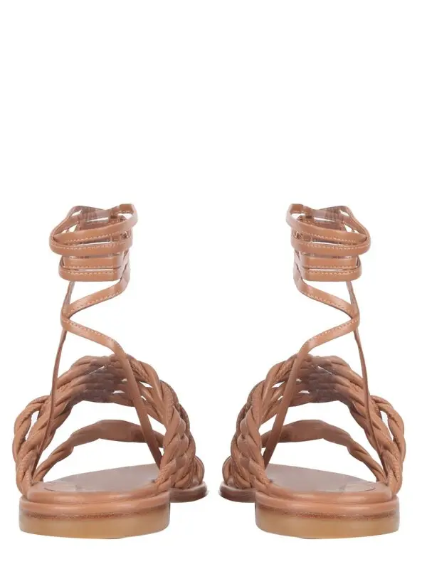 STUART WEITZMAN Calypso Sandals - Beige