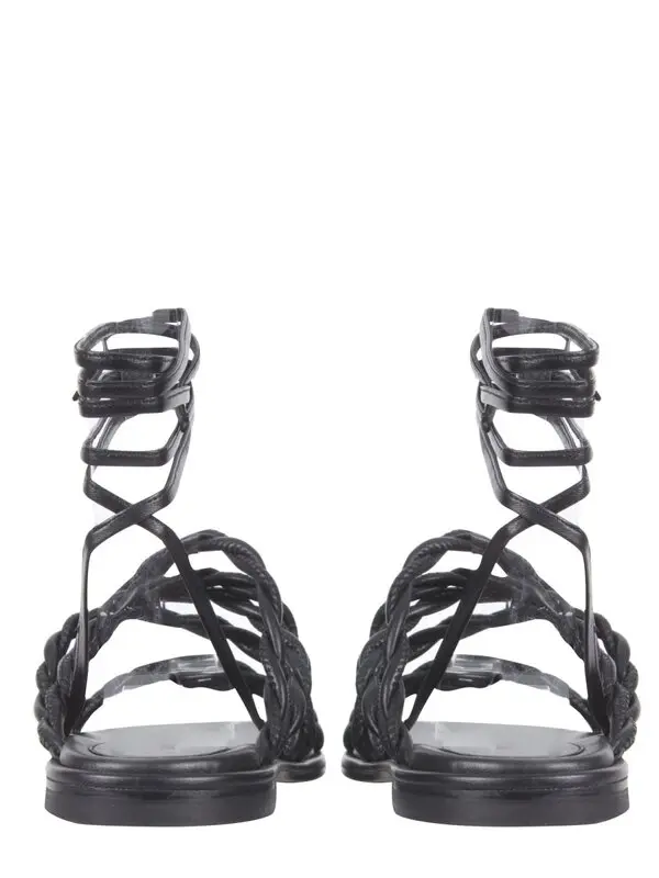 STUART WEITZMAN Calypso Sandals - Black