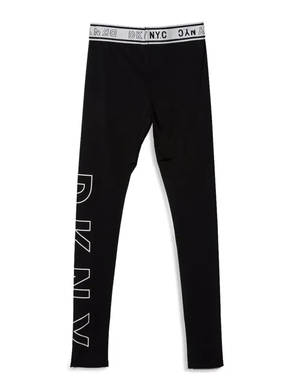 Dkny Leggings Con Stampa
