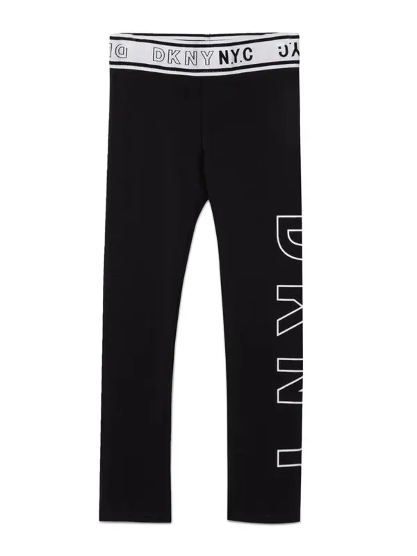 Dkny Leggings Con Stampa