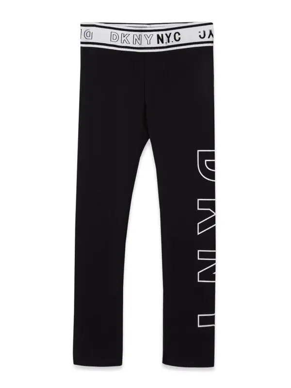 Dkny Leggings Con Stampa