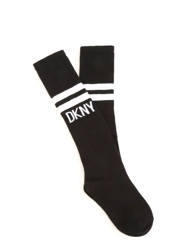 Dkny Logo Socks - Black