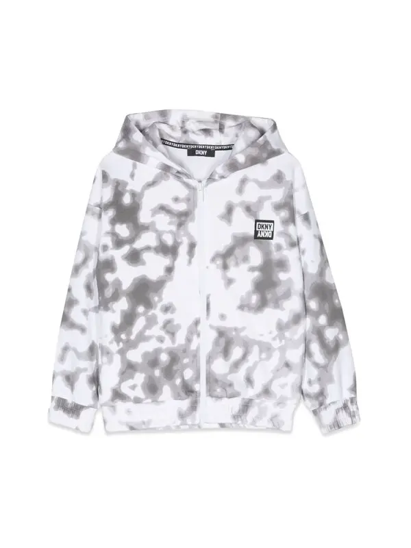 Dkny Hooded Zip-up Jacket