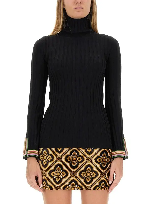 Etro Turtleneck Slim-fit Shirt