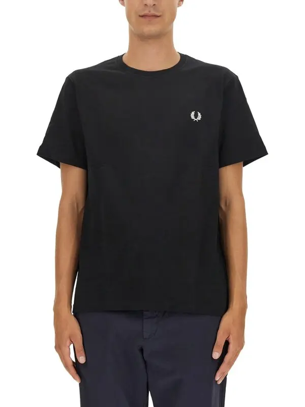 Fred Perry T Shirt With Logo