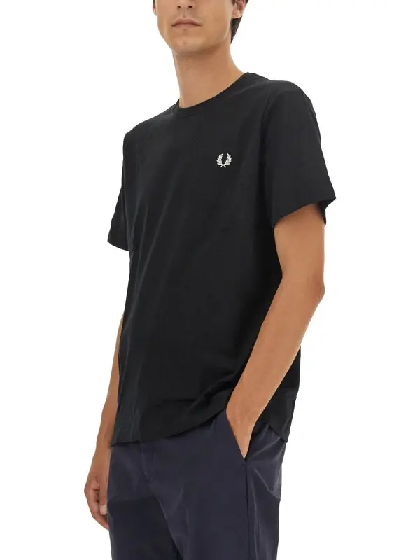 Fred Perry T Shirt With Logo