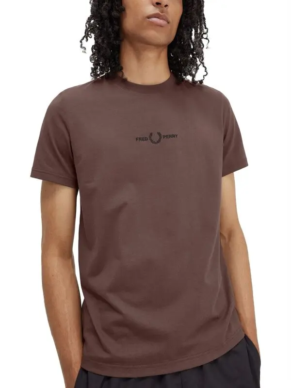 Fred Perry T Shirt With Logo