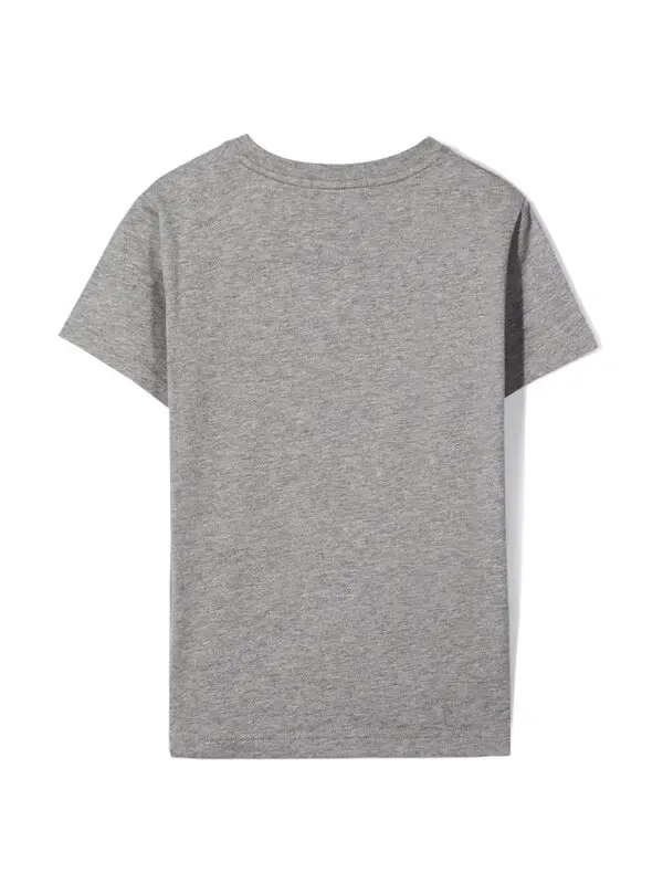 Fred Perry Embroidered T-shirt - Grey