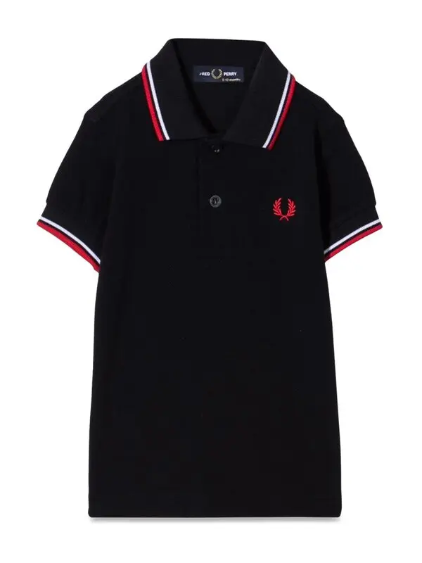 Fred Perry Cotton Shirt - Blue