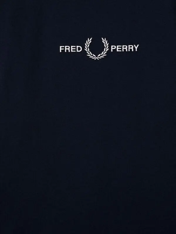 Fred Perry Embroidered T-shirt - Blue