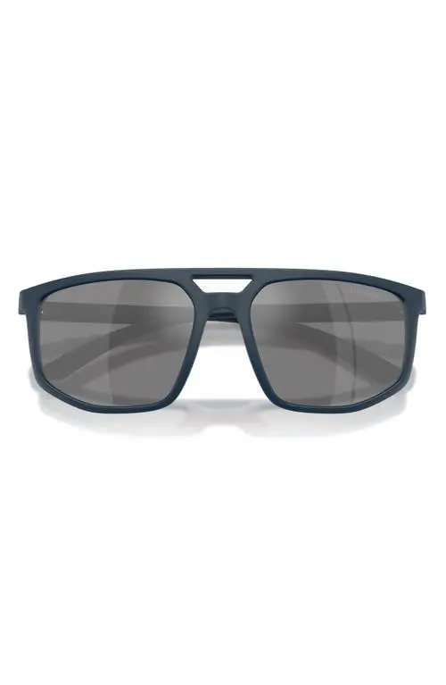 Emporio Armani 58mm Full Rim Sunglasses