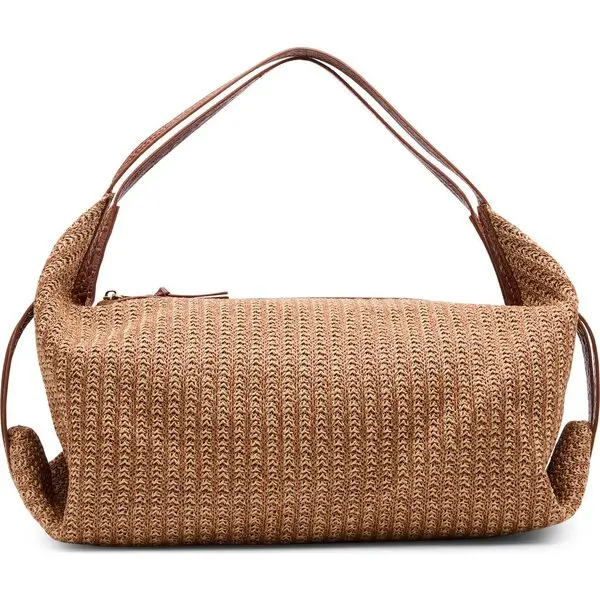 Dolce Vita Billy Woven Shoulder Bag - Natural Raffia