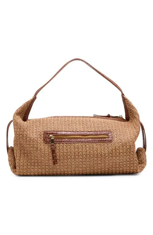 Dolce Vita Billy Woven Shoulder Bag - Natural Raffia