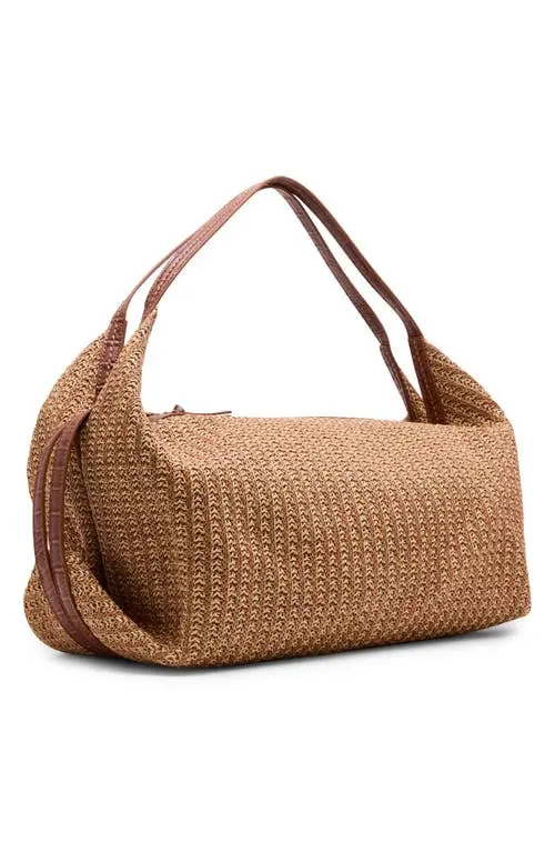 Dolce Vita Billy Woven Shoulder Bag - Natural Raffia
