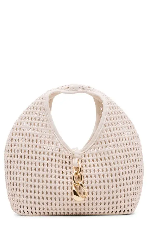 Dolce Vita Dahlia Woven Handbag - Ivory