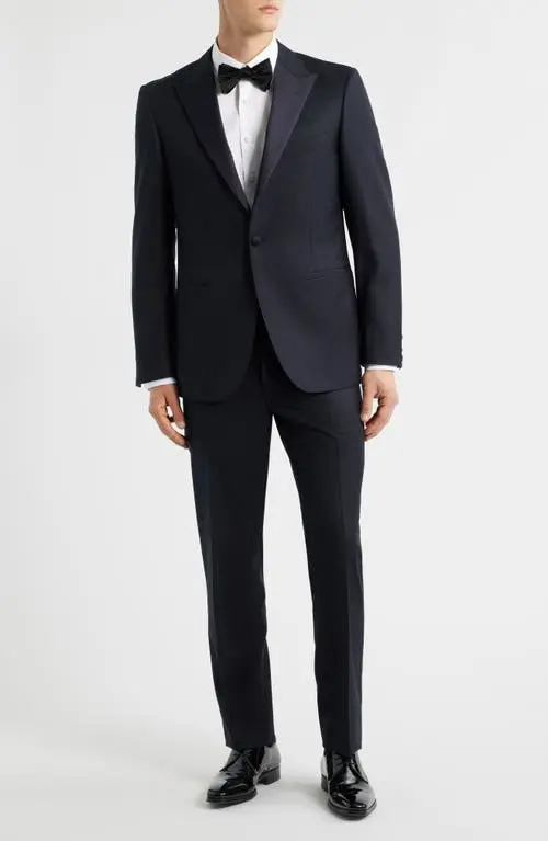 Canali Contemporary Regular Fit Wool Blend Tuxedo