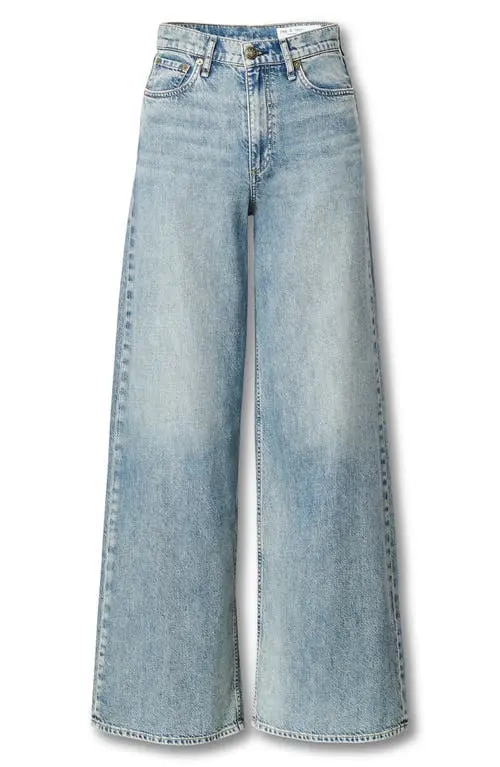 Rag & Bone Featherweight Sofie High-waist Wide-leg Jeans