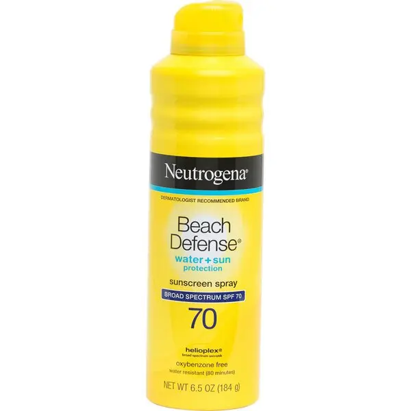 Neutrogena Beach Defense Water+sun Protection Spf 70 Sunscreen Spray - No Color