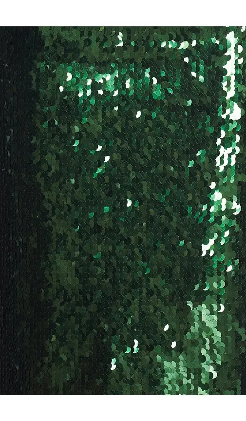 Retrofete Sequin Embellished Strapless Midi Dress - Pine