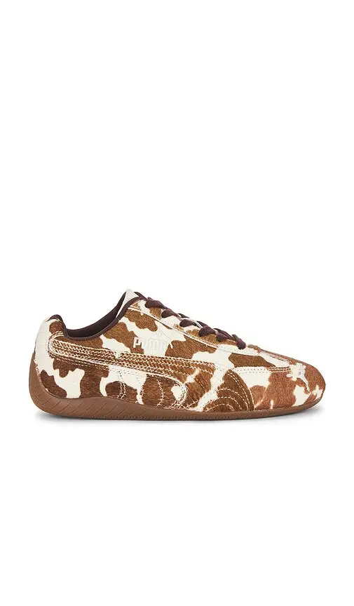 PUMA Speedcat Cow Sneakers - Chocolate Brown
