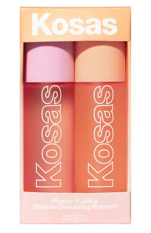 KOSAS Mini Plump + Juicy Double Cleansing System - No Color