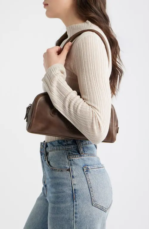 MARGESHERWOOD Soft Boston Leather Shoulder Bag