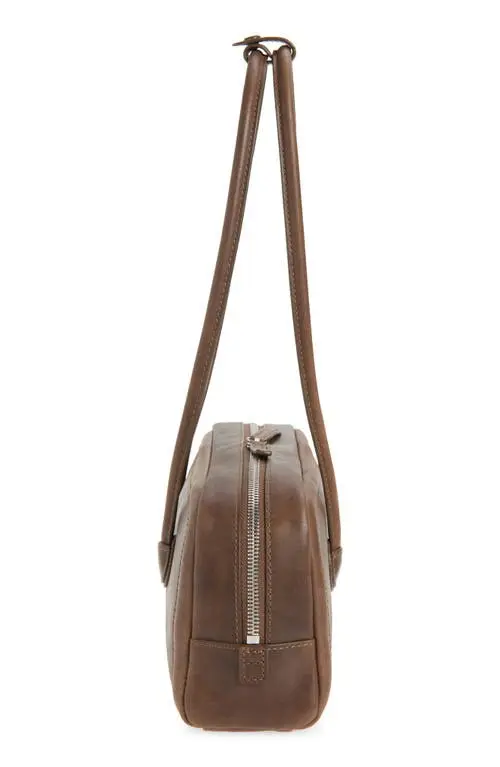 MARGESHERWOOD Soft Boston Leather Shoulder Bag