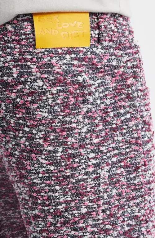 DIET STARTS MONDAY Tweed Five-pocket Pants