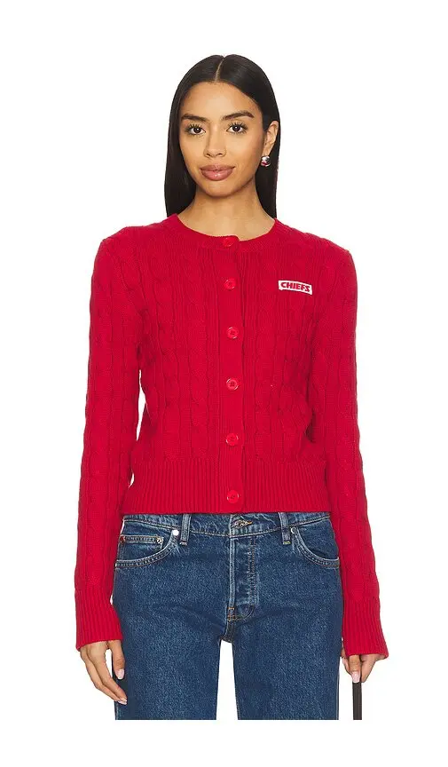 Terez Chiefs Knit Cardigan