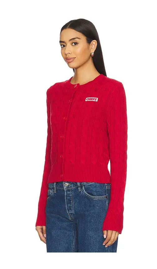 Terez Chiefs Knit Cardigan