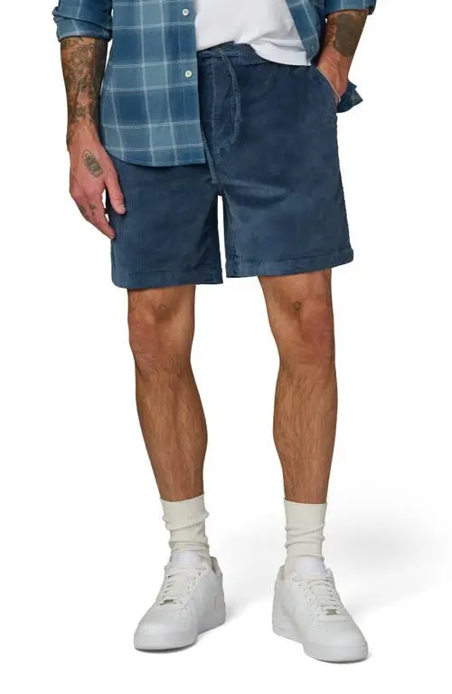 Joe's Jeans Clarkson Drawstring Corduroy Shorts - Bluefin