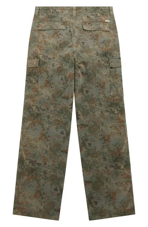 GUESS ORIGINALS Camo Relaxed Fit Cotton Twill Cargo Pants